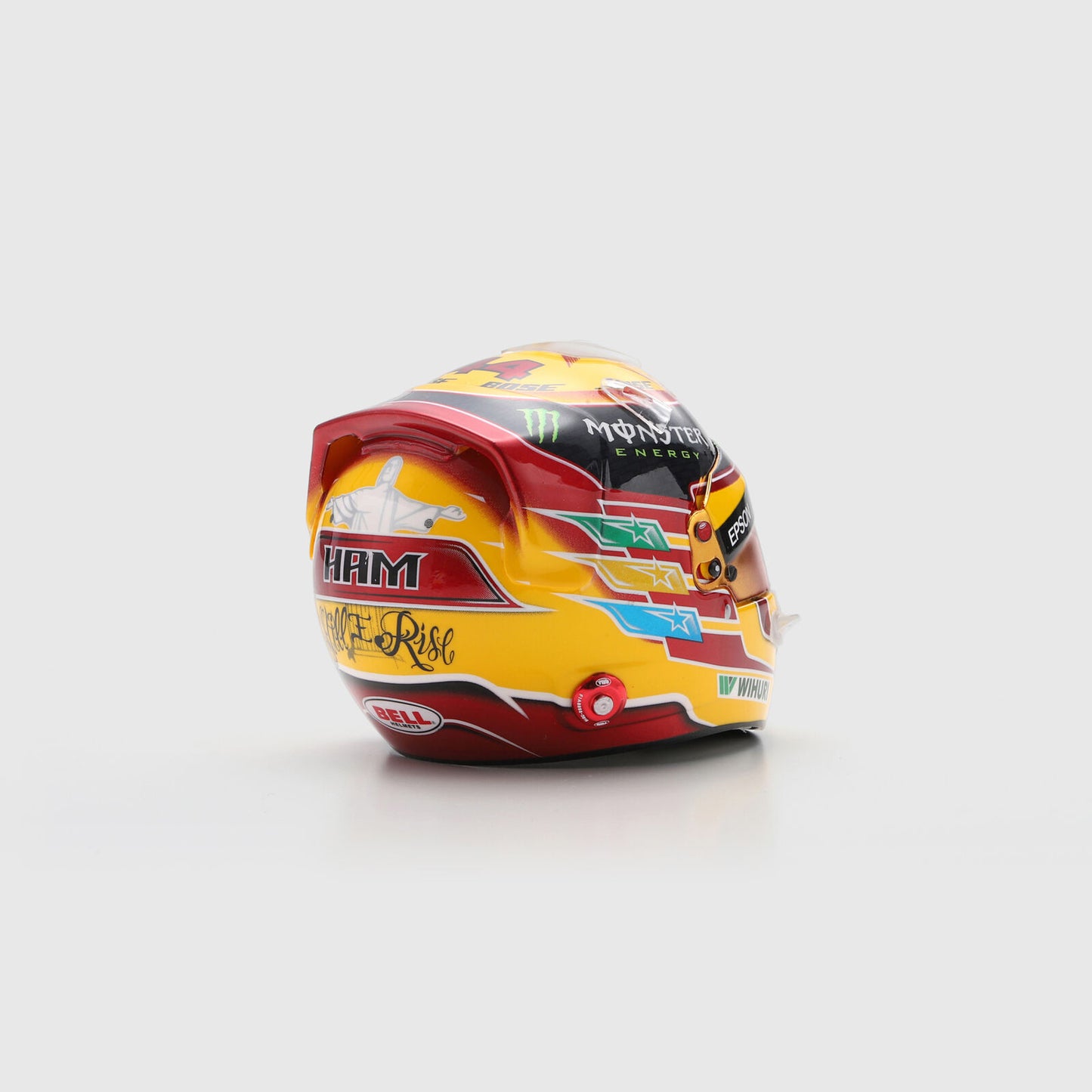 Lewis Hamilton Mercedes 2017 Helmet 1:5 – TheRaceFans